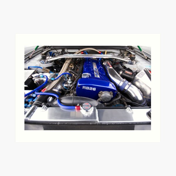 "RB26DETT" Art Print for Sale by robsmithphoto | Redbubble