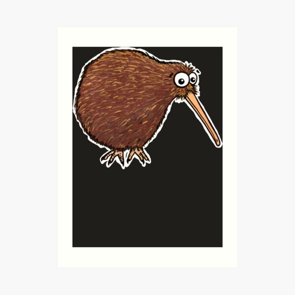 "Cutest Kiwi - clock ft. Te Reo Maori numbers" Art Print for Sale by ...