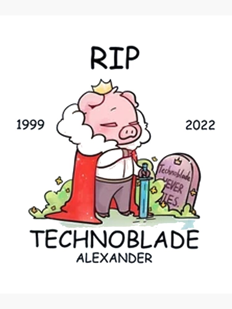 "Rest In peace Rip Alexander "Technoblade"" Poster for Sale by markuchanhihi | Redbubble