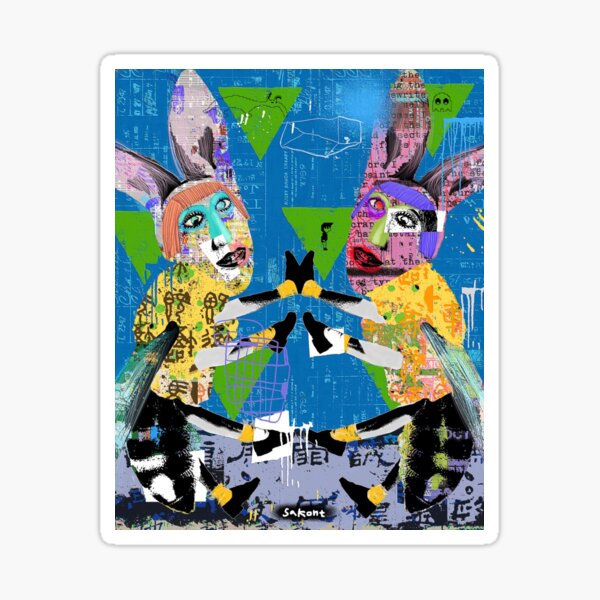 "new faces 023" Sticker for Sale by sakont | Redbubble