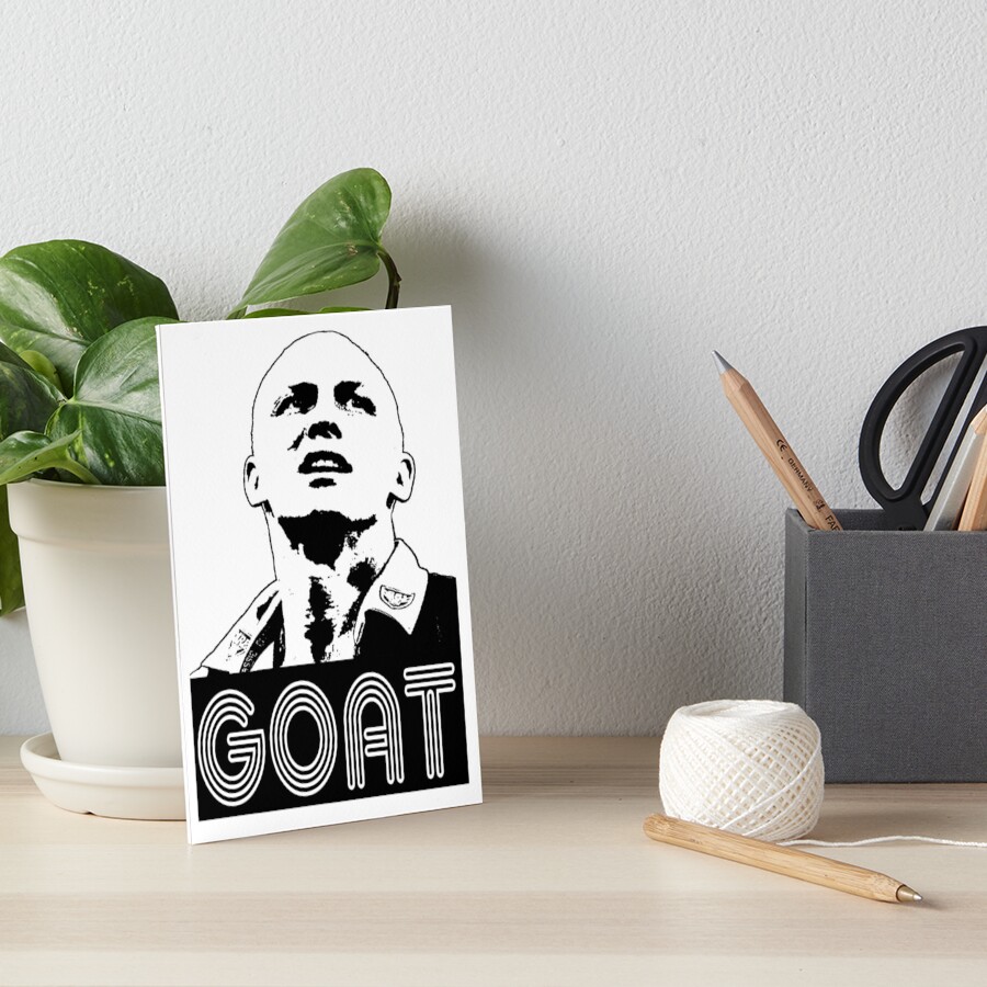 "Brisbane Broncos - Darren Lockyer - GOAT" Art Board Print for Sale by ...