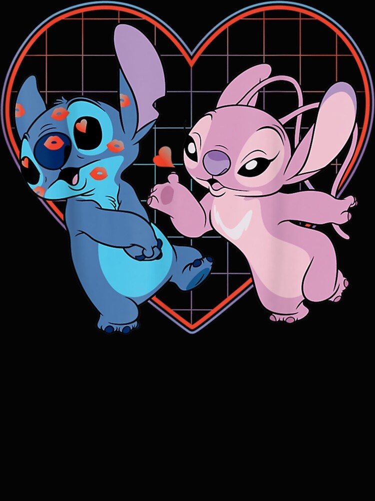 Lámina fotográfica for Sale con la obra «Lilo y Stitch Ángel Corazón ...