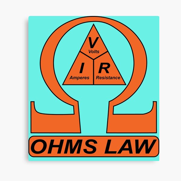 "Electrical ohms law formula Triangle Electrical Resistance Current ...