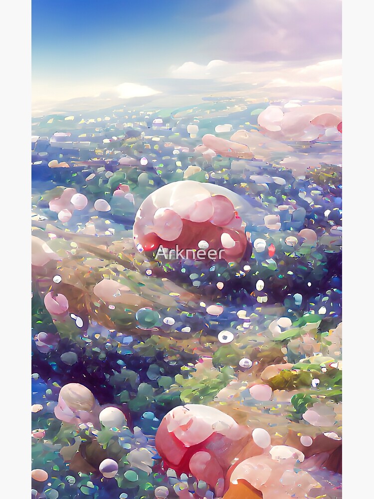 "Bubble Land" Poster for Sale by Arkneer | Redbubble