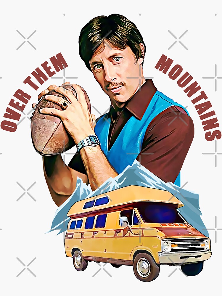 "uncle rico digital art " Sticker for Sale by Art-by-Rohan | Redbubble