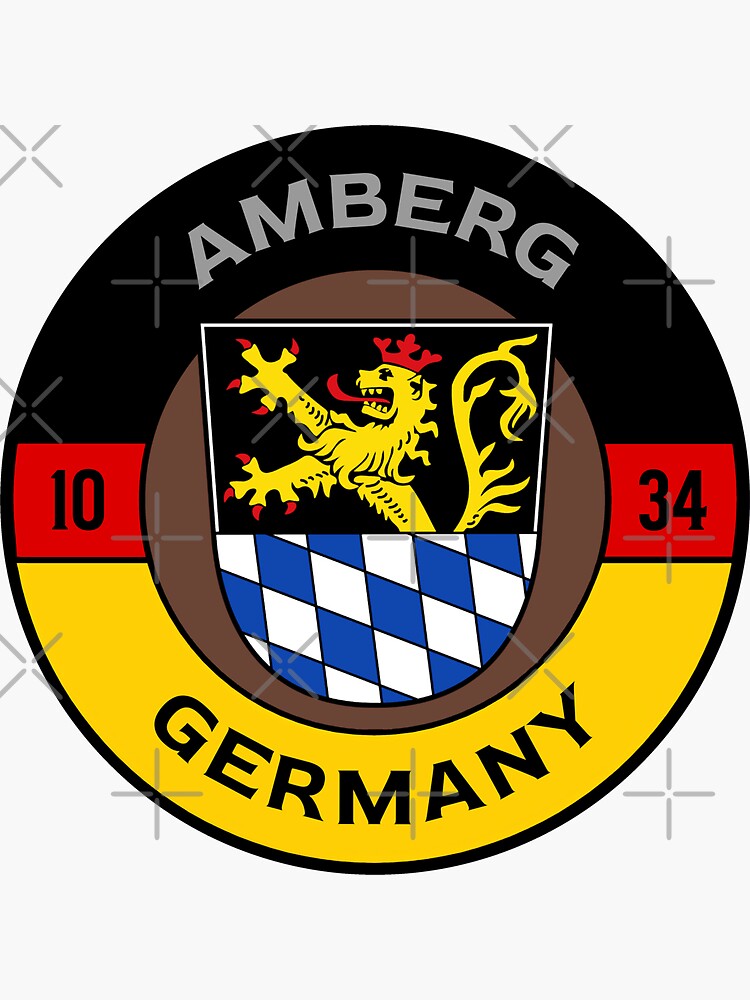 "Amberg | Amberg, Germany | German locations" Sticker for Sale by ...