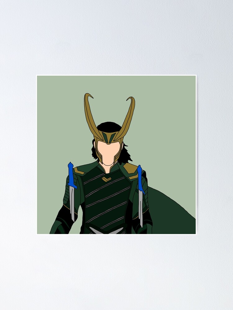 "Loki" Poster for Sale by sara-fanarts | Redbubble