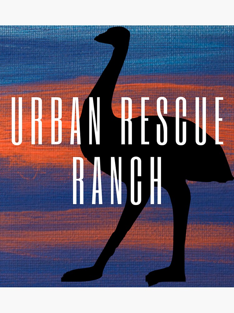 "Urban-Rescue-Ranch" Sticker for Sale by mudie | Redbubble