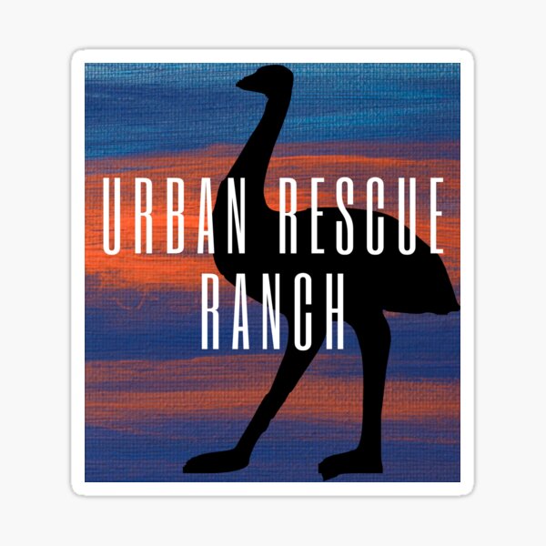 "Urban-Rescue-Ranch" Sticker for Sale by mudie | Redbubble