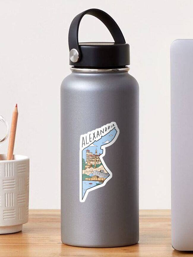 "Alexandria Egypt Landscape" Sticker for Sale by BeautyofColor | Redbubble