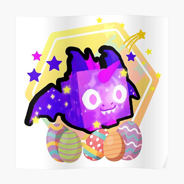 "Starfall Dragon [Pet Simulator X]" Poster for Sale by SJarkCube ...