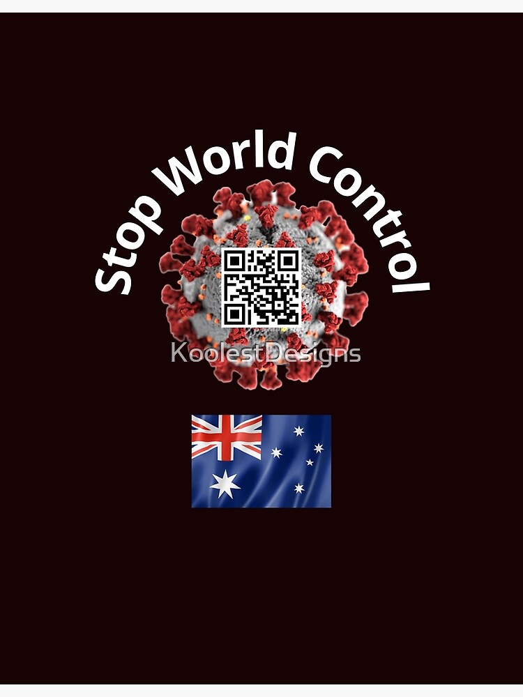 "Stop World Control Australia" Poster for Sale by KoolestDesigns ...