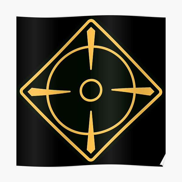 "Babylon 5, security department, emblem" Poster for Sale by camikaze-es ...