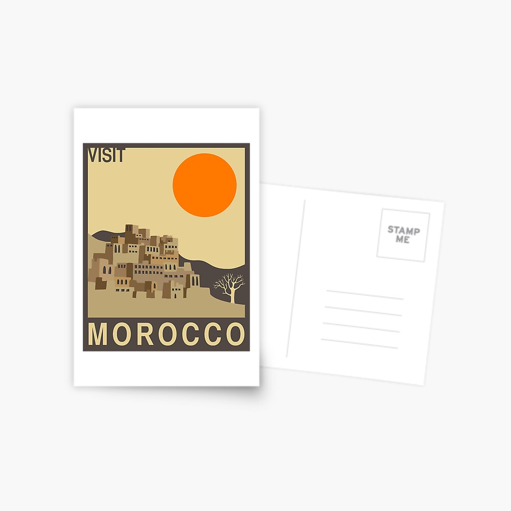 "Morocco" Postcard for Sale by FinlayMcNevin | Redbubble