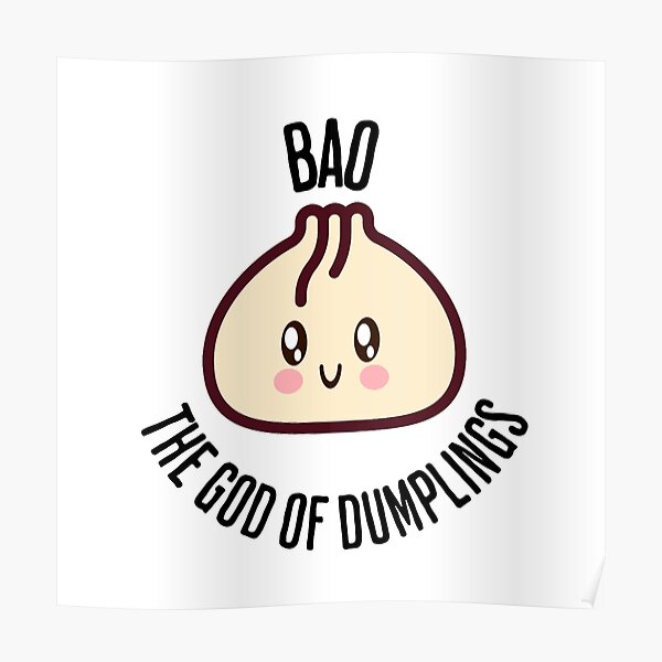 "MCU god of dumplings Bao" Poster for Sale by MasterLesa | Redbubble