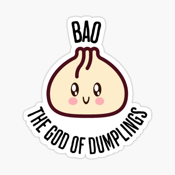 "MCU god of dumplings Bao" Sticker for Sale by MasterLesa | Redbubble