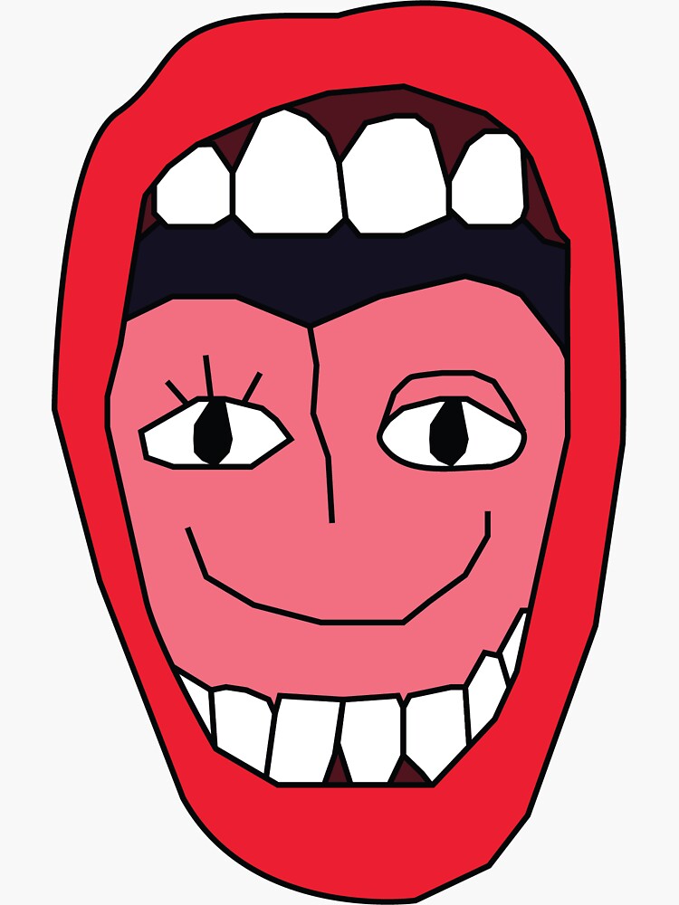 "chatterbox character" Sticker for Sale by remongshop | Redbubble