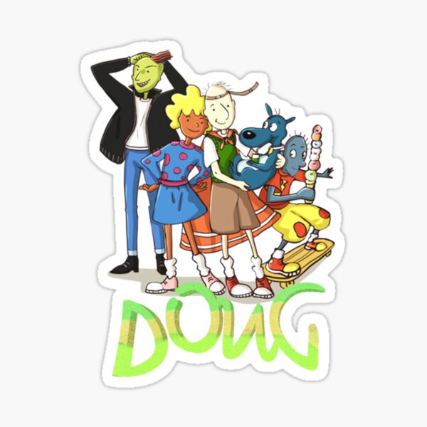 "Doug and Friends " Sticker for Sale by Raisor8 | Redbubble