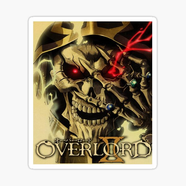 "Overlord Ainz" Sticker for Sale by Banhmi1003 | Redbubble