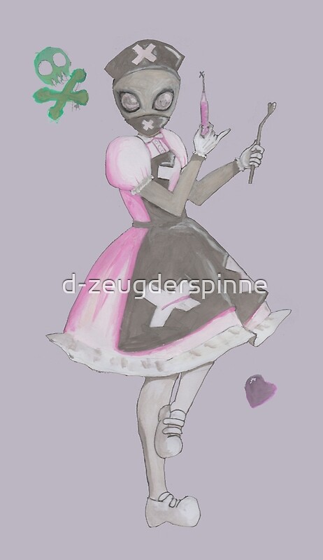 "Alien Nurse Girl" by d-zeugderspinne | Redbubble