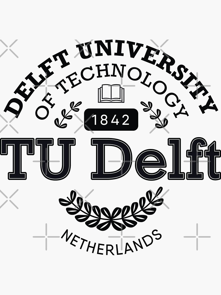 "Delft University of Technology (TU Delft)" Sticker for Sale by artadon ...