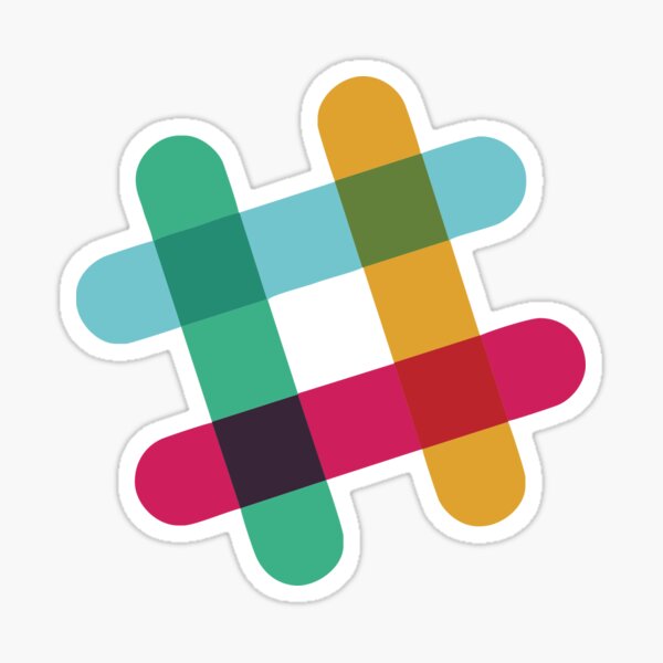 "Slack logo" Sticker by davidsson | Redbubble