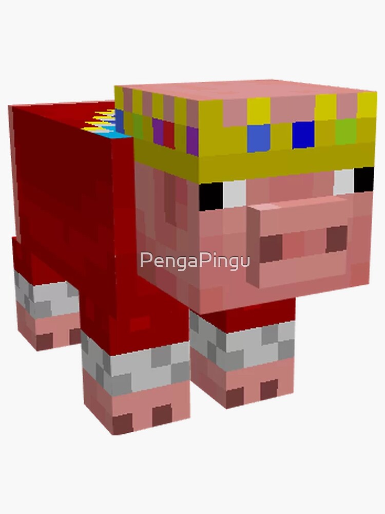 "Technoblade Sticker: Technopig Technoblade Pig" Sticker for Sale by ...