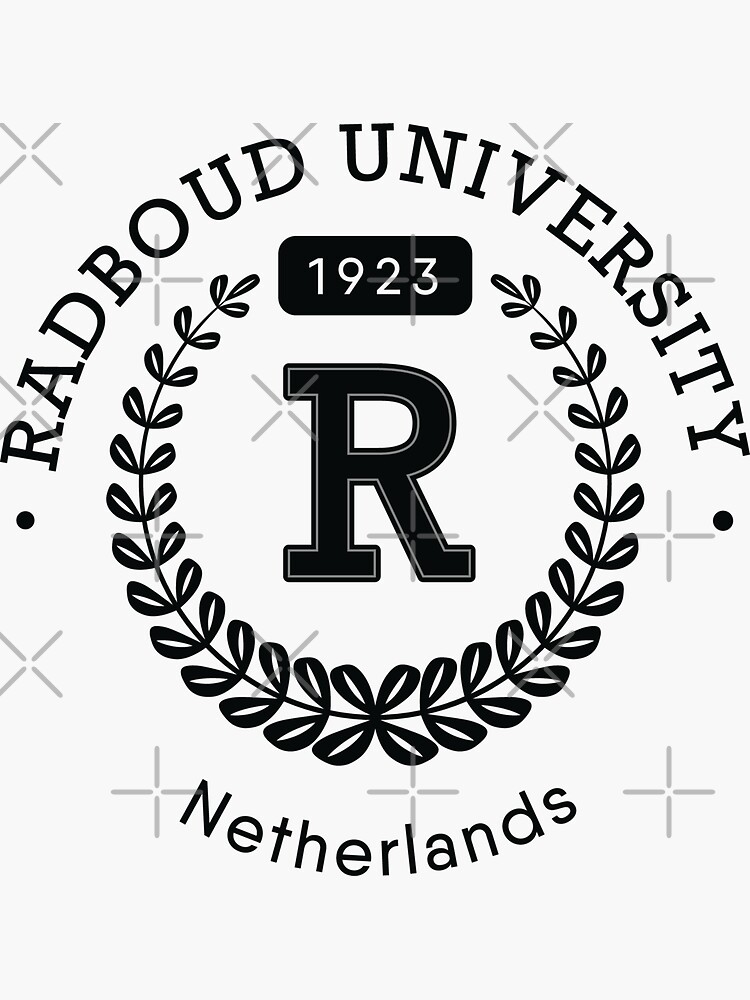 "Radboud University" Sticker for Sale by artadon | Redbubble