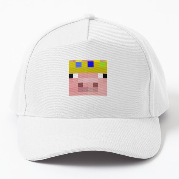 "Technoblade Minecraft Youtuber Sticker: Technoblade Head" Cap for Sale ...
