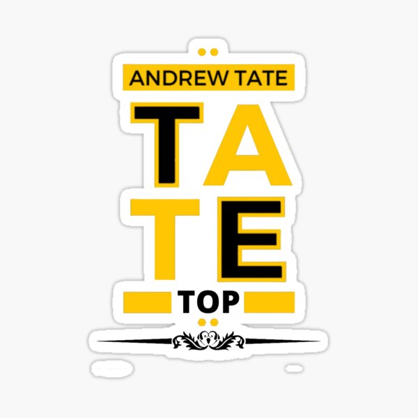 "andrew tate fantastic design " Sticker for Sale by Pasindukanchana ...