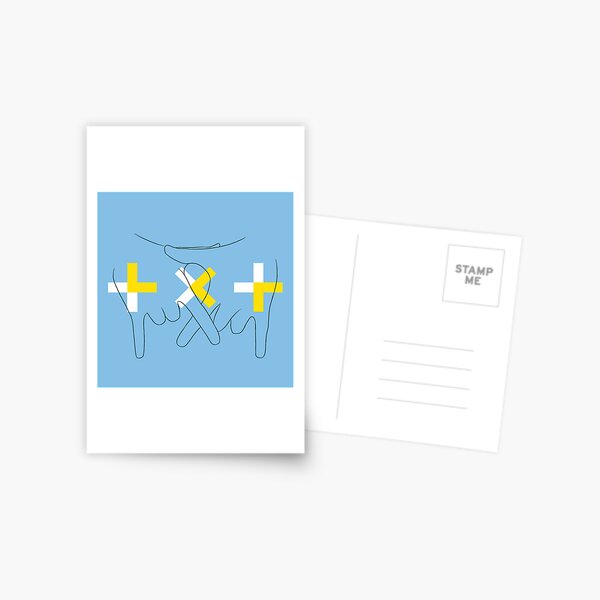 "TXT Hand Sign and Logo" Postcard for Sale by JesskeCreations | Redbubble