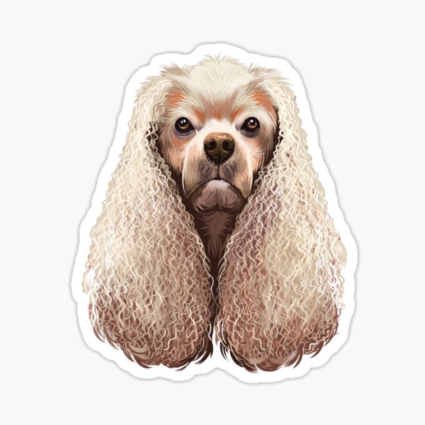 "English Cocker Spaniel 2" Sticker for Sale by MaggieB-0311 | Redbubble