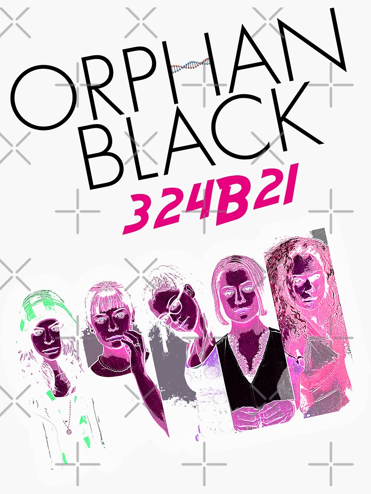 "Orphan Black 324B21 clone DNA pattern, orphan Sarah Manning in ...