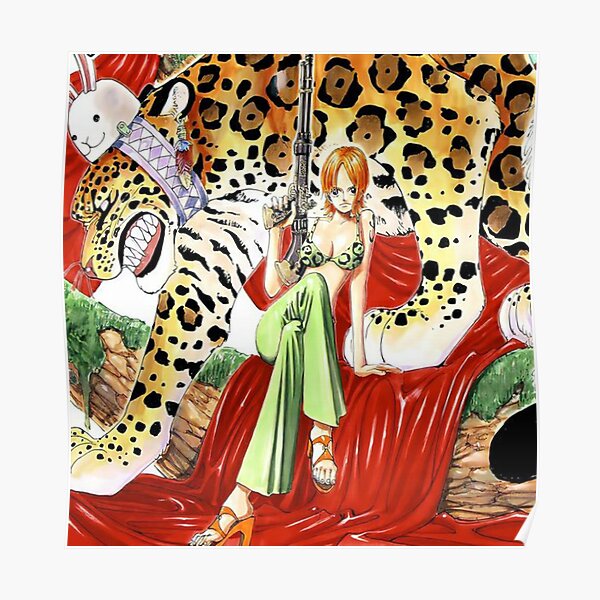 "One Piece Nami" Poster for Sale by Elyonkoo | Redbubble