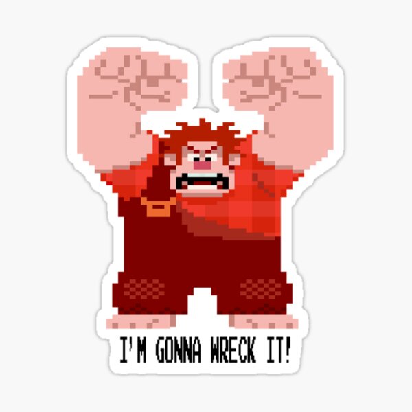 "Wreck-It Ralph - Gonna Wreck It! Essential " Sticker for Sale by ...