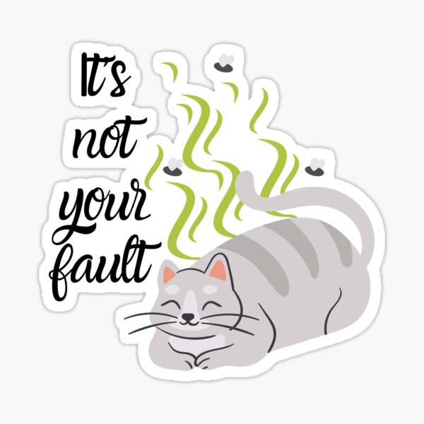 "Smelly Cat" Sticker for Sale by SunriseDrive | Redbubble