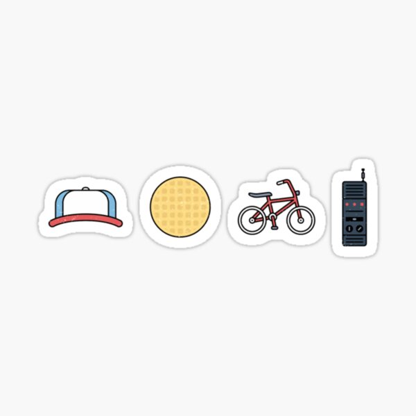 "Stranger Things | Icons | Dustin | Eggos | Bikes | Walkie Talkies ...
