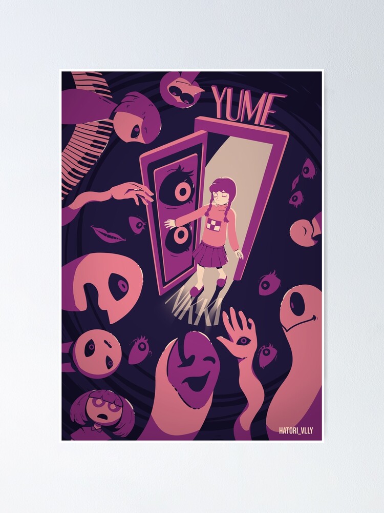 "YUME NIKKI FANART FOR POSTER" Poster by hatorivalley | Redbubble