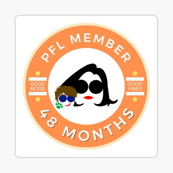 "Priority Focused Life 48 Month Four Year Member" Sticker for Sale by ...