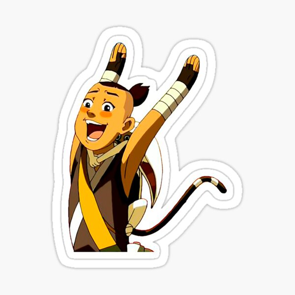 "Appa in the Clouds " Sticker for Sale by ArgFischer | Redbubble