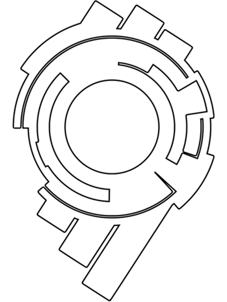 "Ghost in the Shell - Public Security Section 9 Logo (White Logo)" Art ...