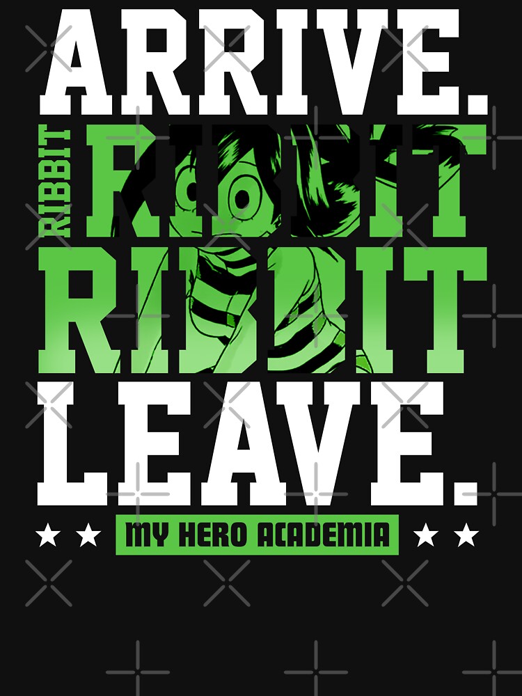 "Arrive. Ribbit Ribbit Ribbit. Leave. | Hero Academia | Plus Ultra ...