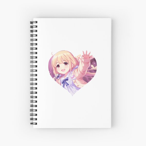 "Cute Anime Girl School Uniform" Spiral Notebook for Sale by mist-draws ...