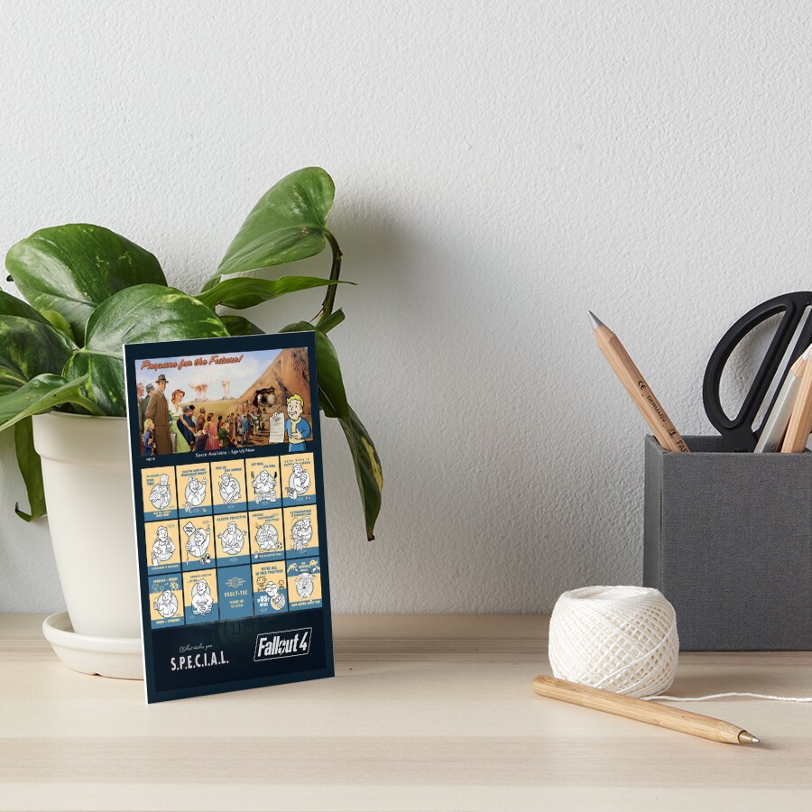 "Vault-Tec Motivational Poster | Prepare For The Future | All Posters ...