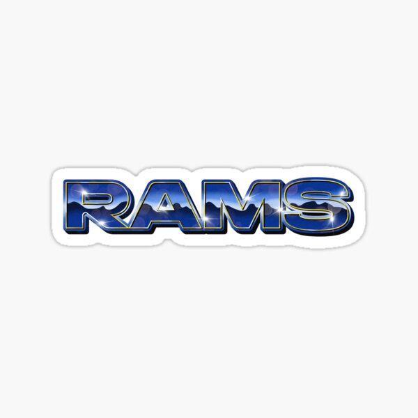 "Retro Ram" Sticker for Sale by Salohman | Redbubble