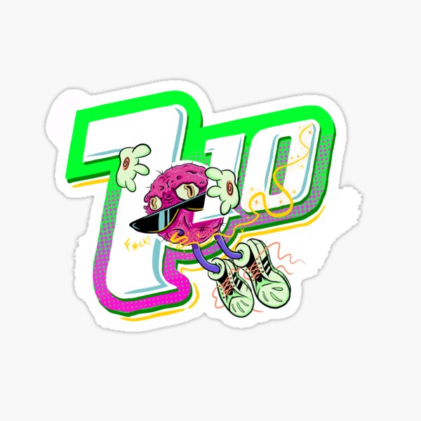 "Cool Spot Oil Dabs 710" Sticker for Sale by BetterDaze | Redbubble