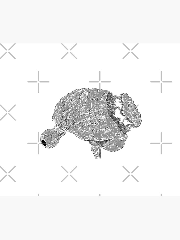 "A rotten brain with a judgemental eye" Poster for Sale by azoobi ...