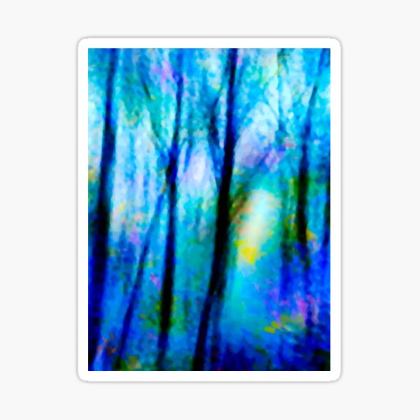"Walking The Blue Lane" Sticker for Sale by EdwardMonet | Redbubble
