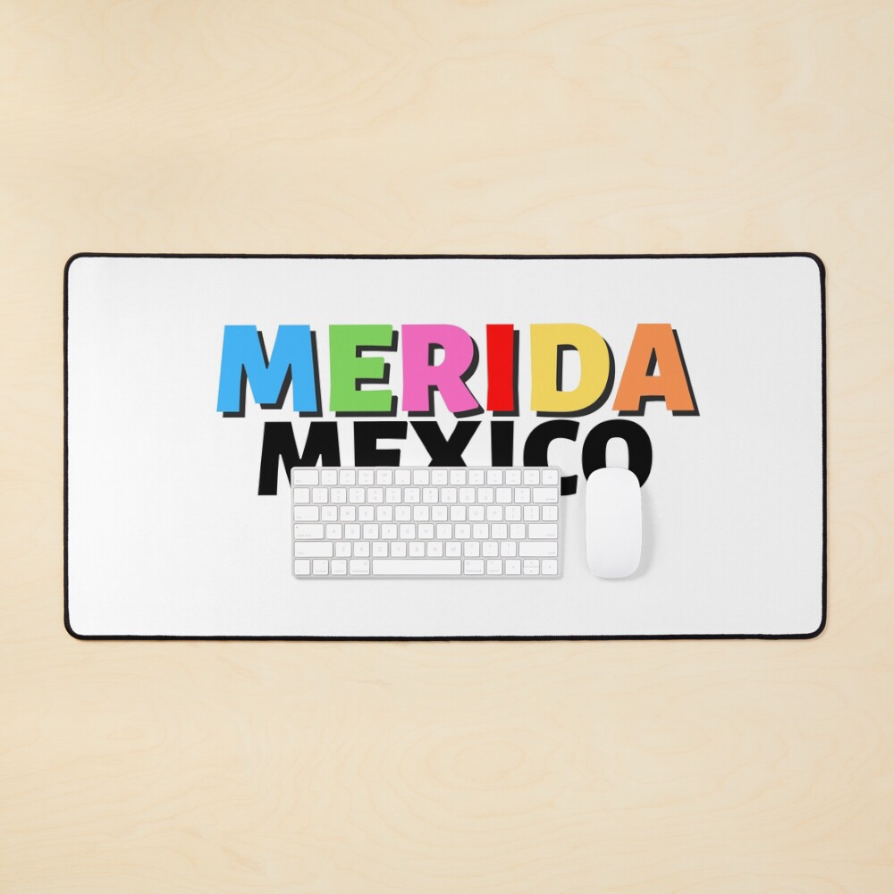 Pegatina for Sale con la obra «Mérida Yucatán México letras mayúsculas ...