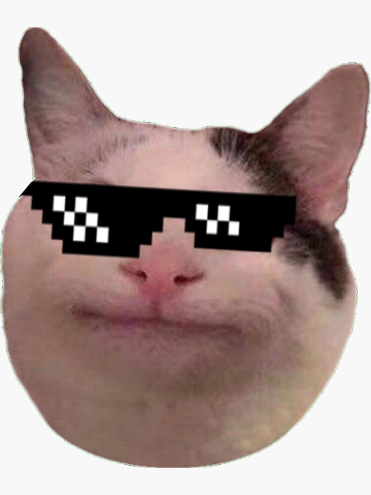 "Beluga Cat Official" Sticker for Sale by stanfor | Redbubble